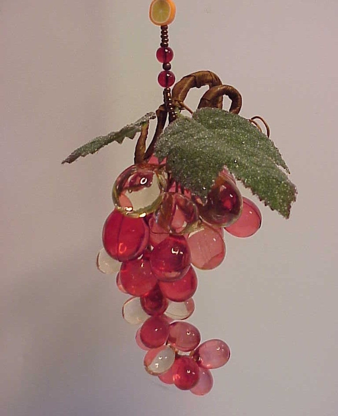 Grape Clusters Red Sauvignon and Iridescent Champagne - Etsy