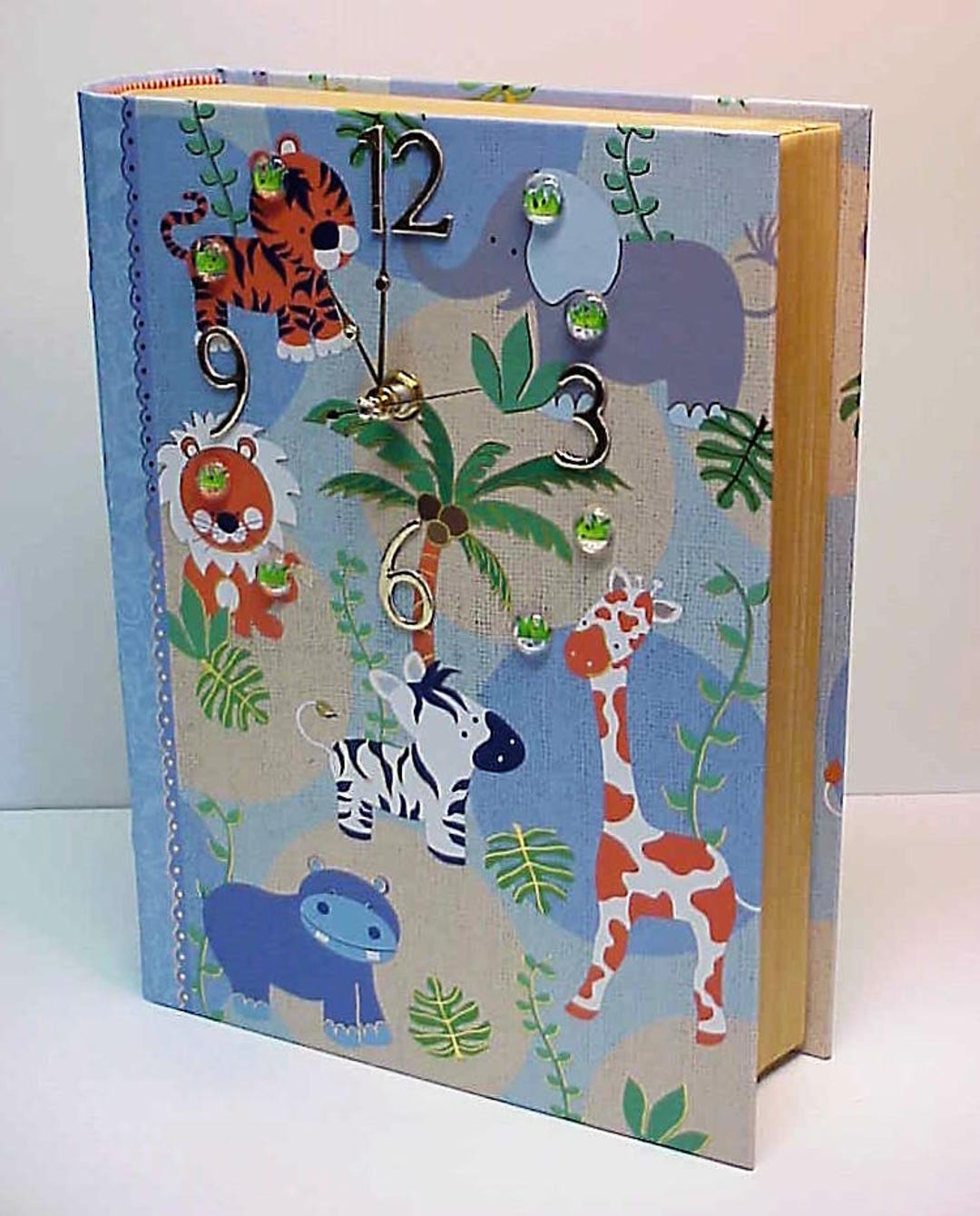 Blue Jungle Book Acharm Clock for Desk, Table or Dresser - Adorable ...
