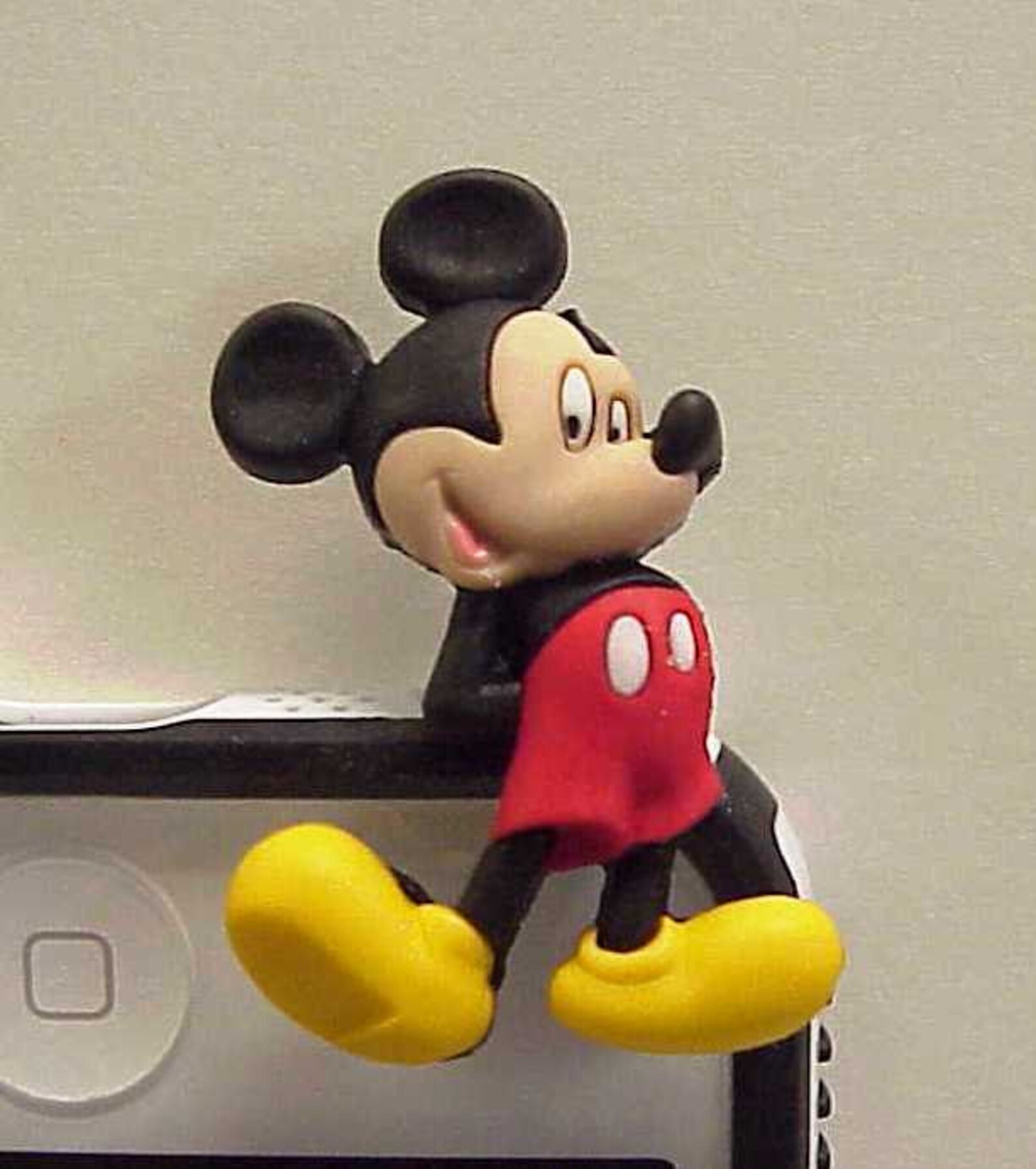 Mickey Mouse Echarm Dust Plug Set for Cell Phone Ereader PC Pad or Any ...