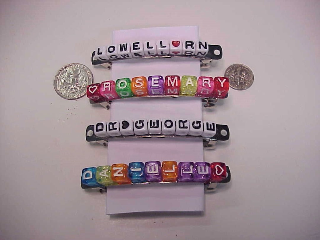 PPE Name Badge / PPE Name Clips - Easy on & off - Works Great Clipped ...