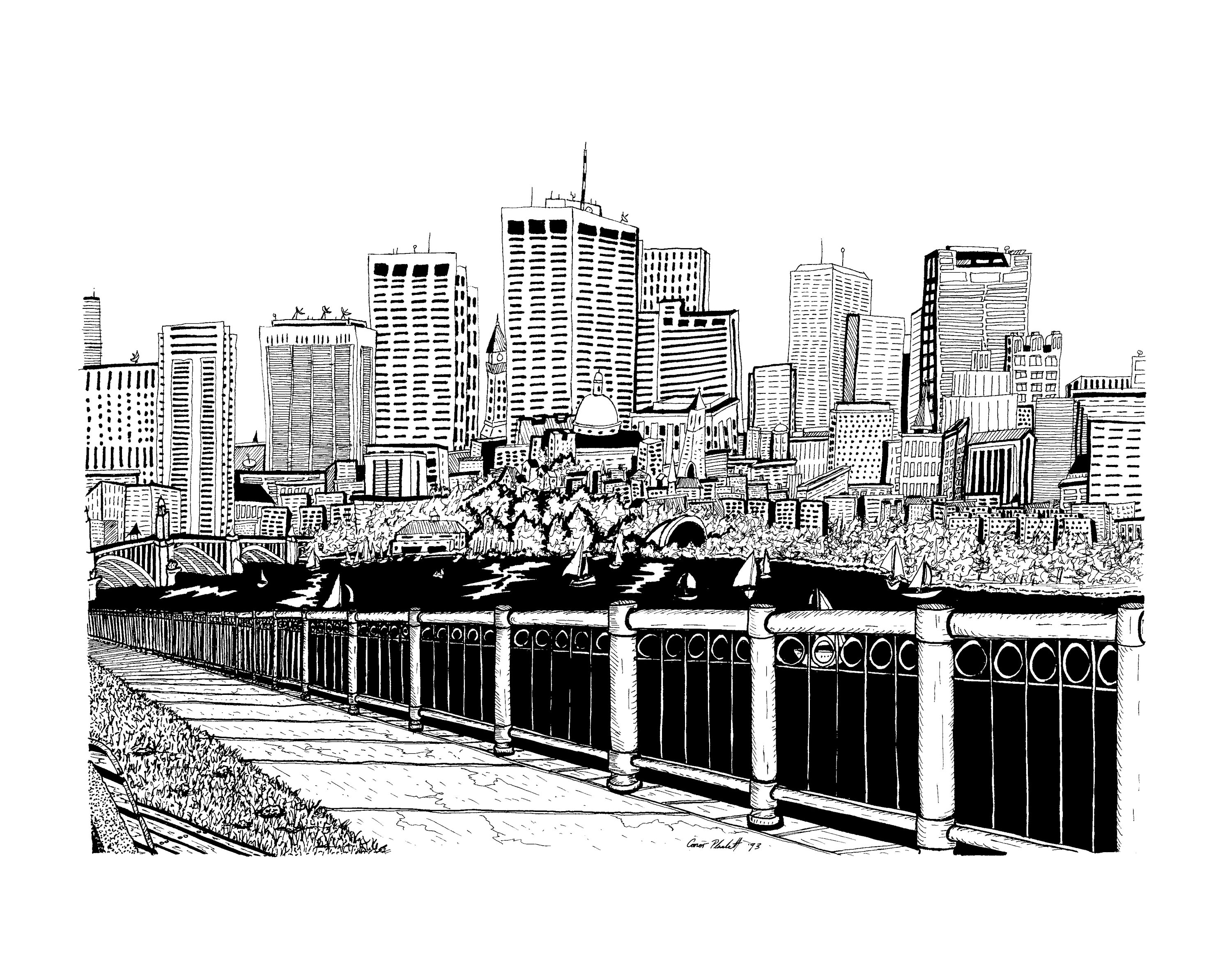 How To Draw Esplanade