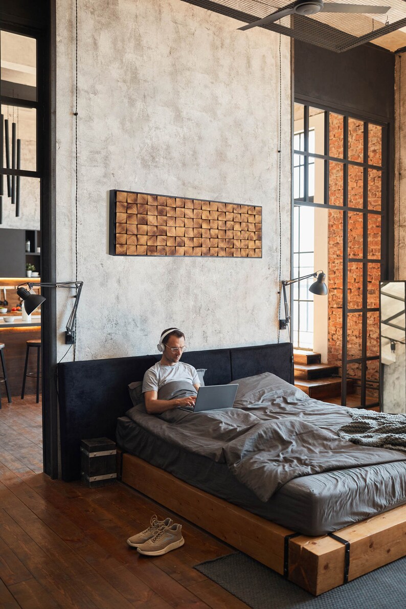 Led Backlit Wall Art Hanging, Led Wall Art, Wooden Led Wall Panel, Wood ...