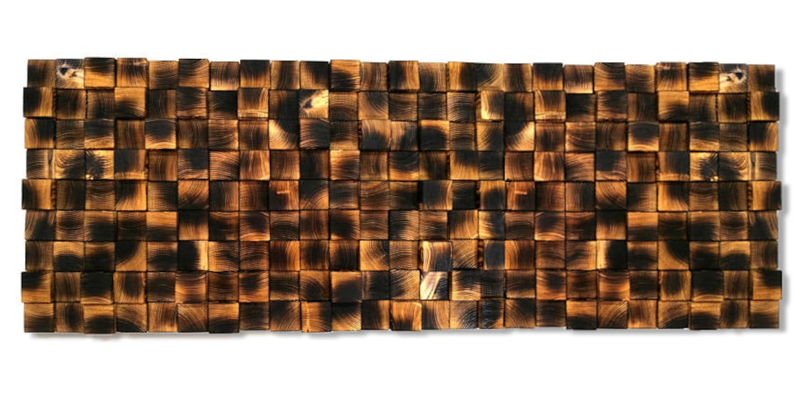 Rustic Wall Decor Pine Wood Wall Art Living Room Wall Decor | Etsy