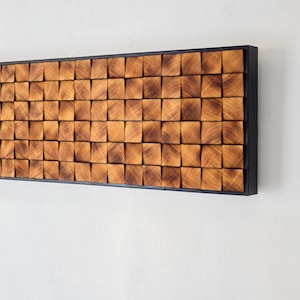 Vertical Wood Led Wall Art Backlit Lighted - Rustic Modern Led Wall Art ...