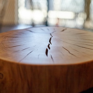 Wood Sump Tables, Set of 3 Tree Strum Tables, Modern Farmhouse Tables ...