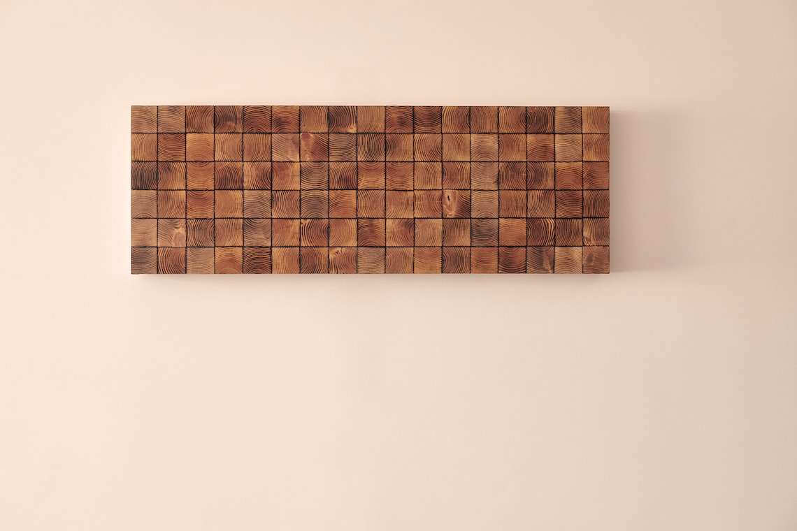 Led Wall Art Wood Panel LED Wall Light Wall Art Wood Pixel - Etsy