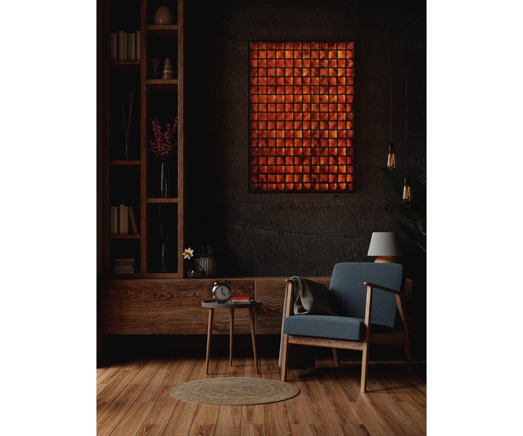 Led Wall Art Backlighted Best Seasonal Decor - Large Size Lighted Wood ...