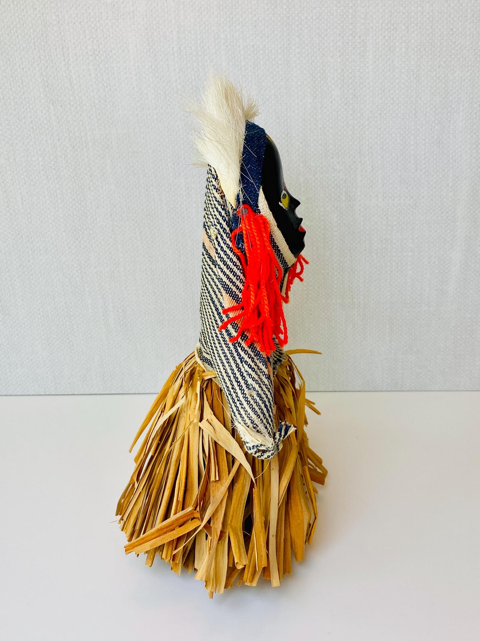 Vintage Traditional Dan Dancer Doll // African Folk Art // Collectible ...