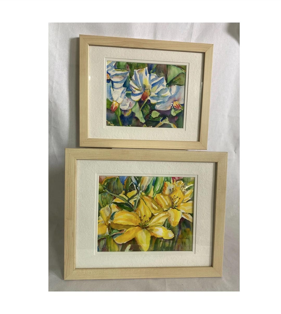 90's Signed "dea Reimann" Original Watercolor Painting // Vintage ...