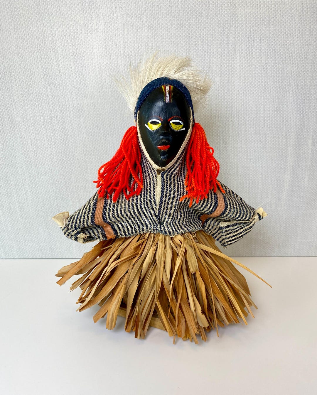 Vintage Traditional Dan Dancer Doll // African Folk Art // Collectible ...