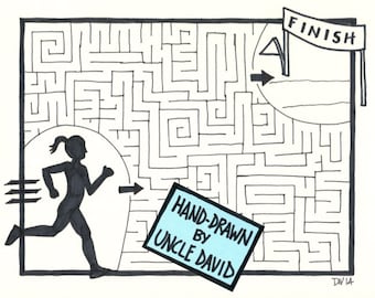 Maze Runner Puzzle - Etsy