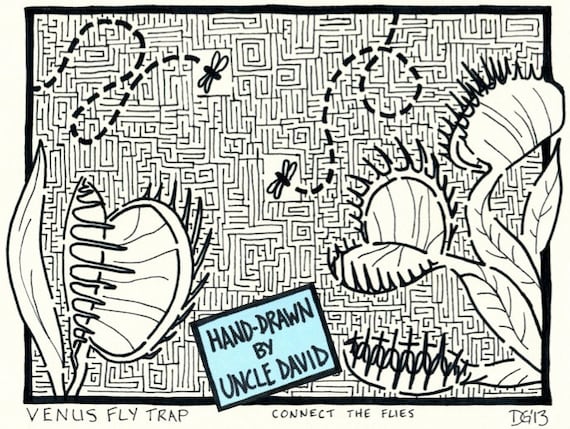 Venus Fly Trap Maze | Etsy