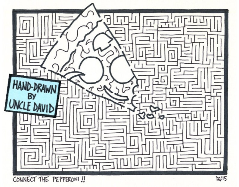 Food and Snacks FIVE MAZE Combo Pack! - Etsy