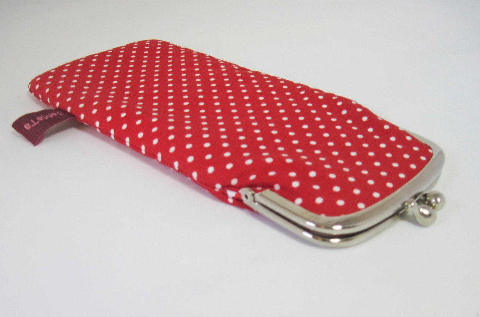 Glases Case red Dots - Etsy