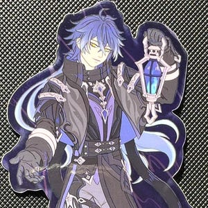 Flins Genshin Vinyl Sticker - Etsy