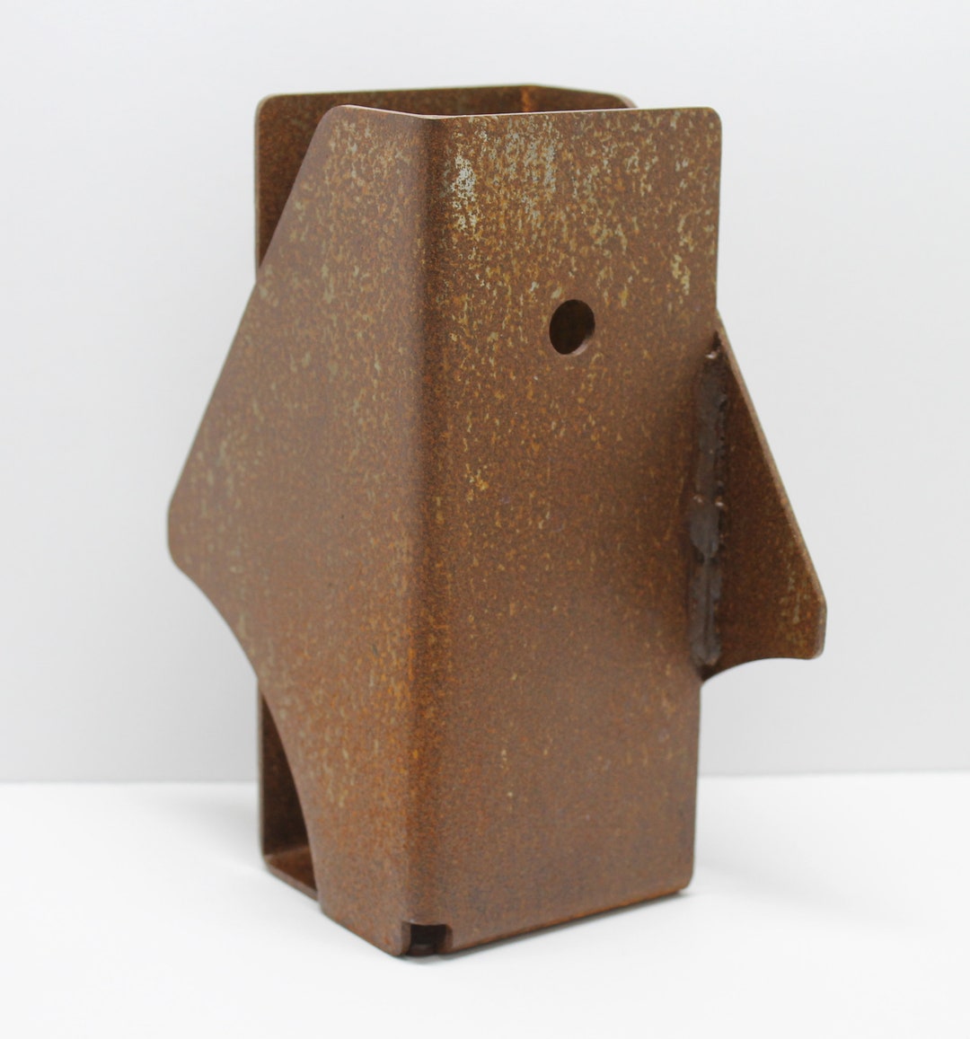 Welded Rusty Steel Sculpture Made From Reclaimed Metal by Julie Kindt ...