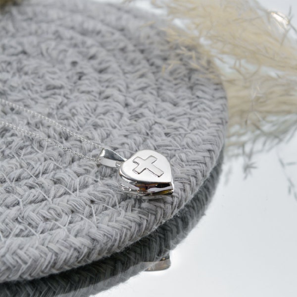 Cross Locket - Etsy