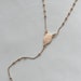 Rose Gold Vermeil St Mary Rosary Necklace - Etsy