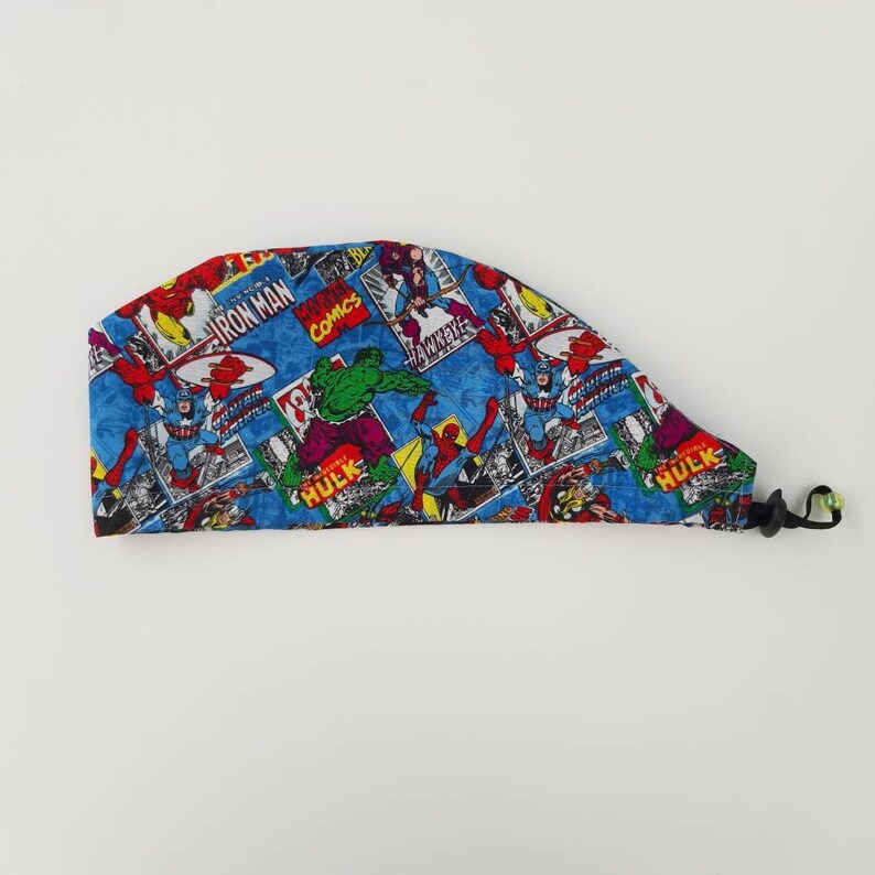 Scrub Cap Marvel Hulk Spiderman Iron Man Thor Srcub Hat Surgical Cap ...