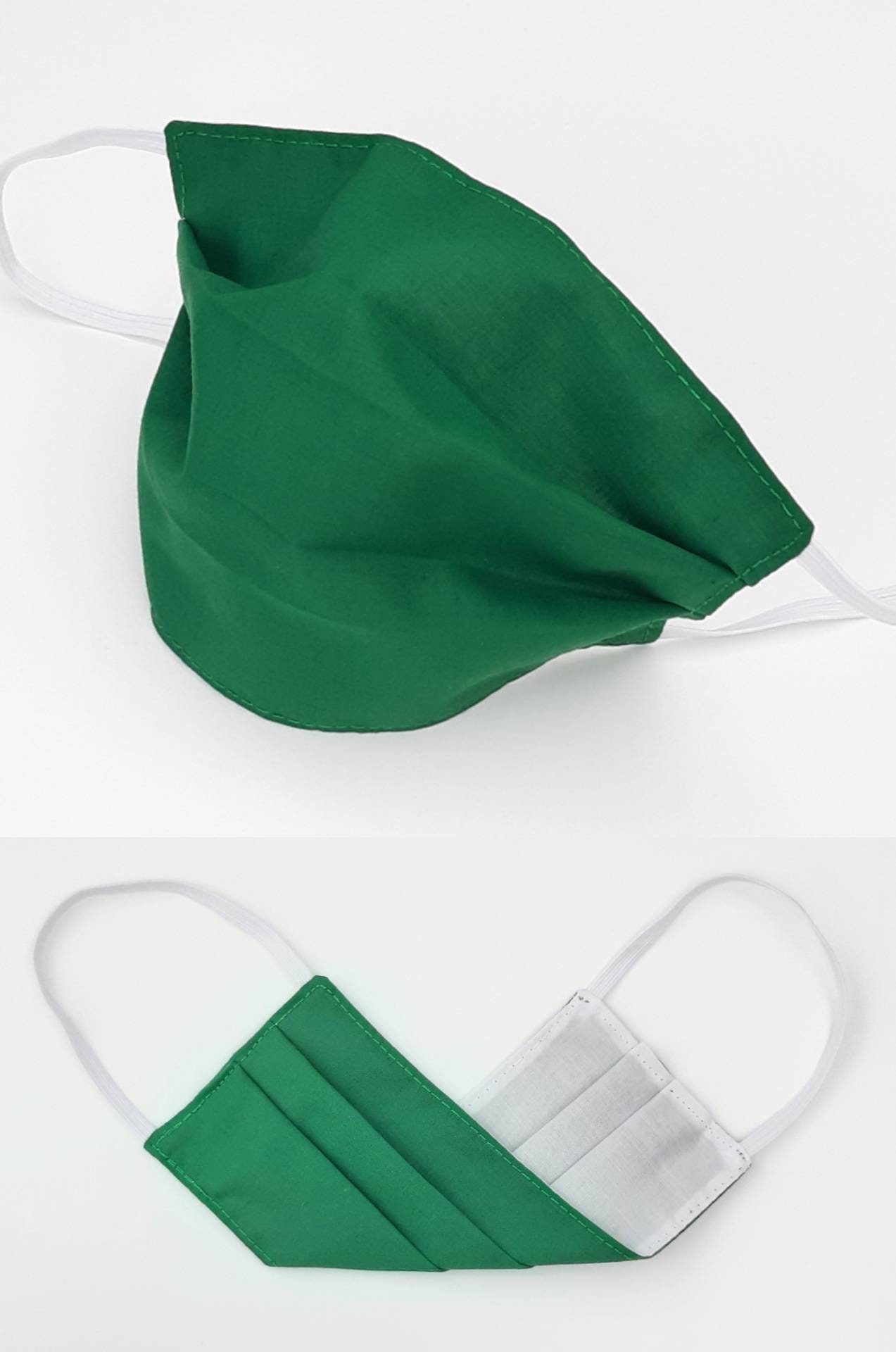 Triple Layer Face Mask Plain Reversible Washable Reusable | Etsy