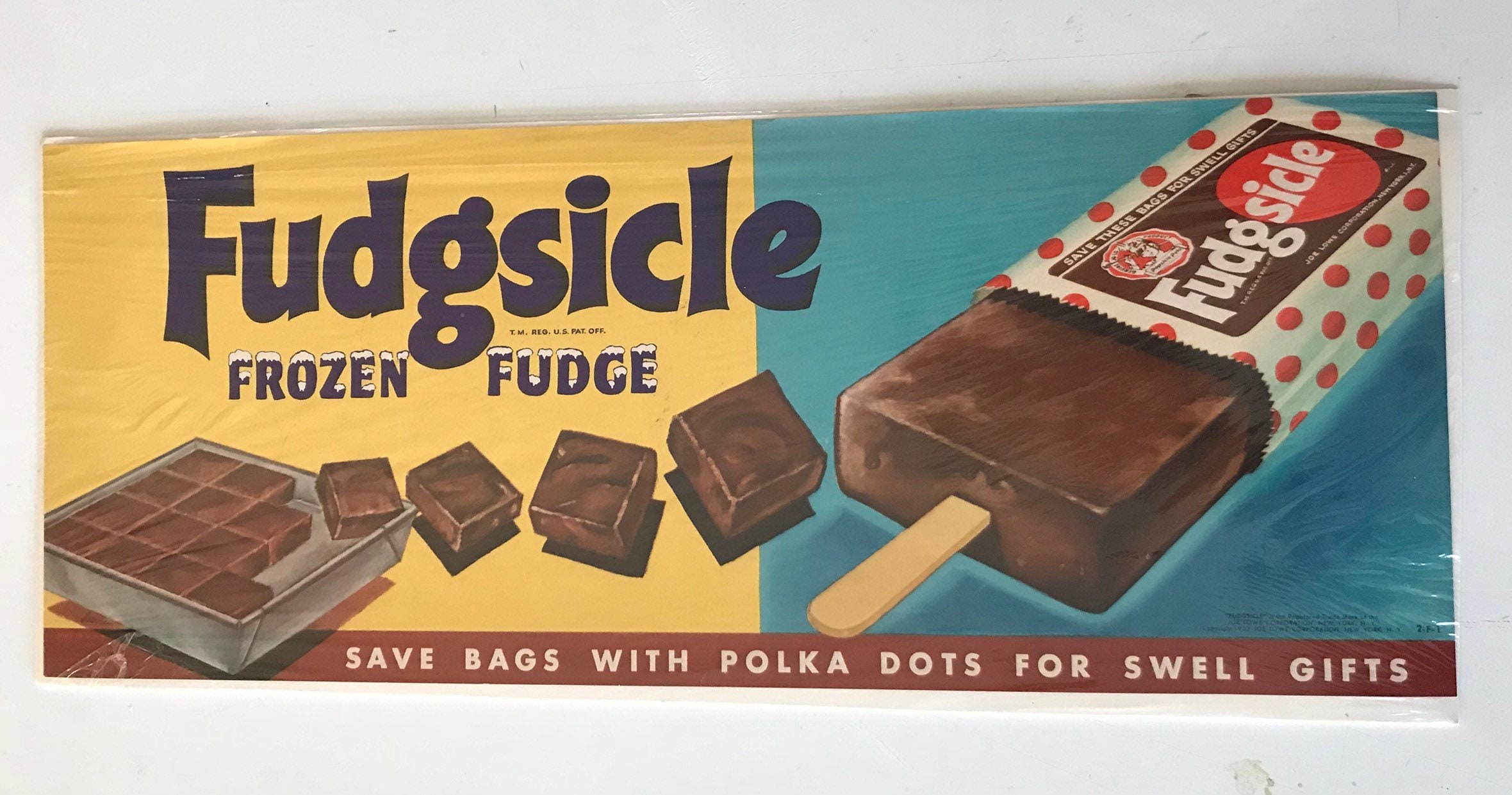 Vintage Coble Dairy Fudgsicle Litho - Etsy