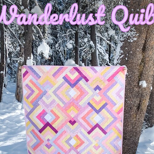 Wanderlust Quilt - Etsy
