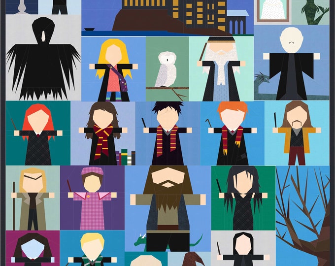 Wizard Quilt Pattern - Etsy