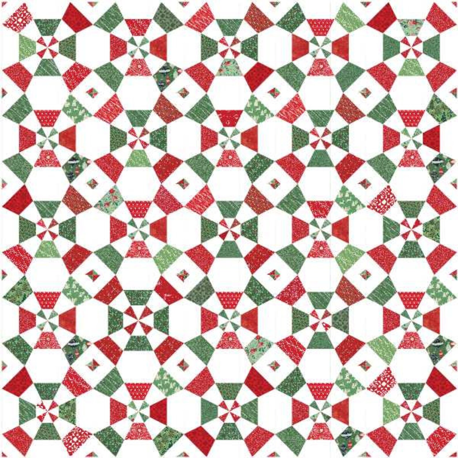 Christmas Peppermint Quilt - Etsy
