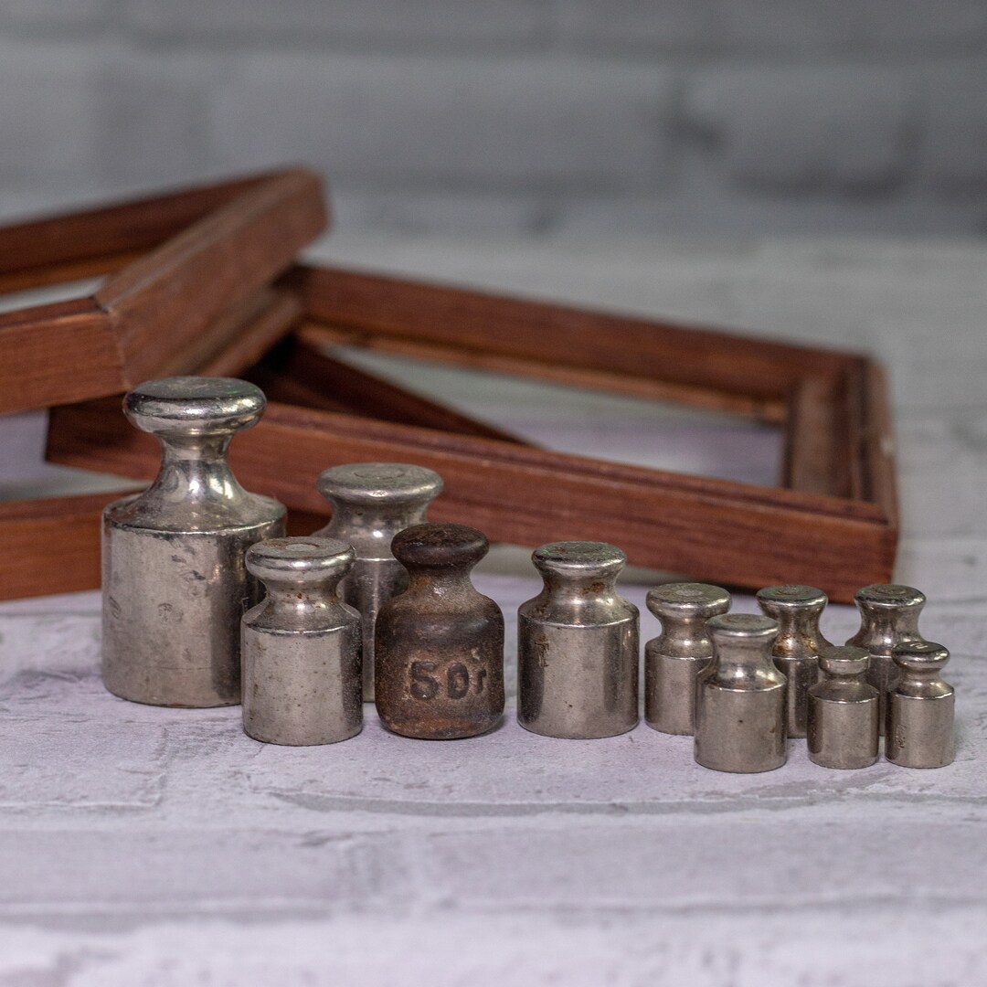 Vintage Scale Weights Gram Balance Scale Small Weights - Etsy