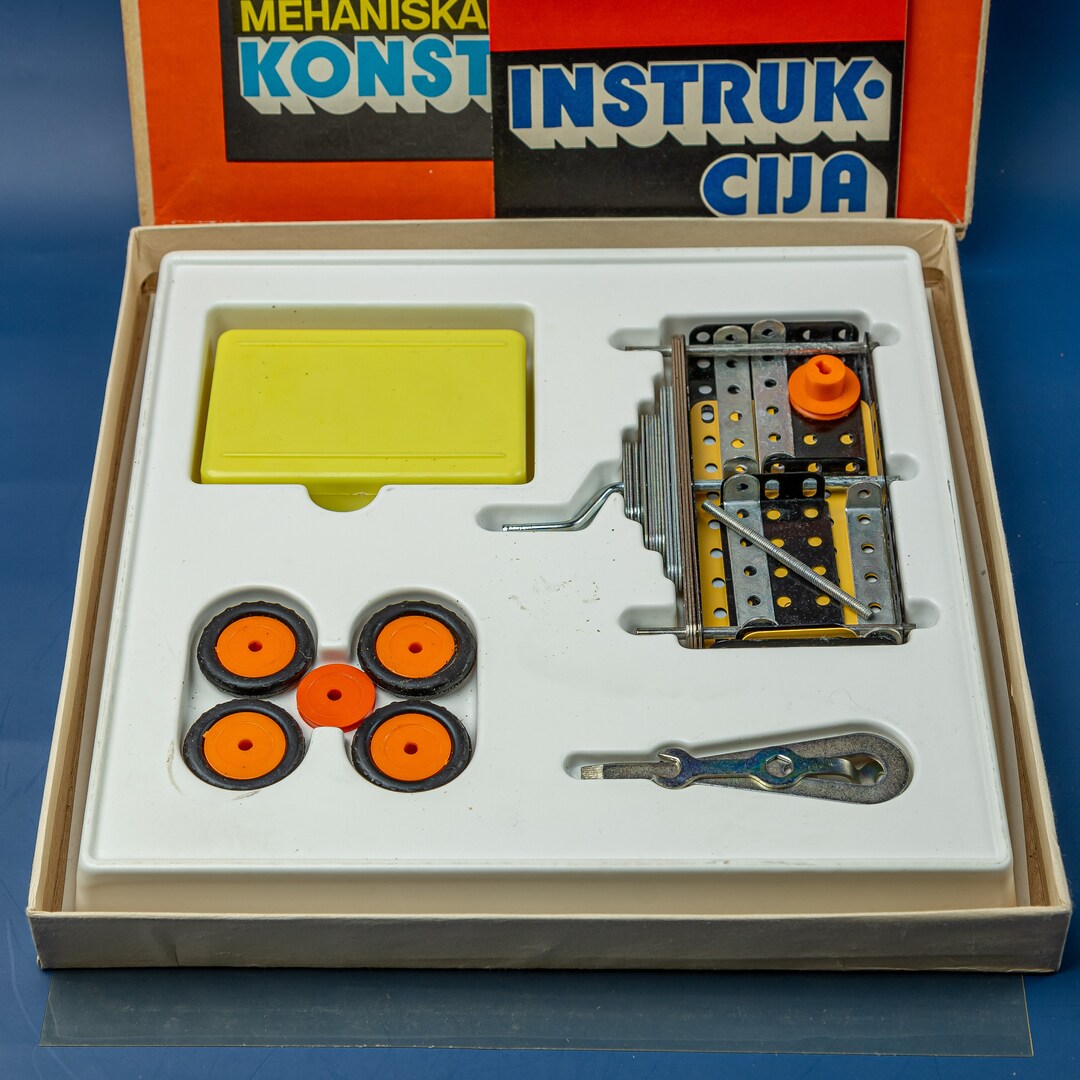 Metal Constructor Toy for Kids Mechanical Game Constructor for Children ...