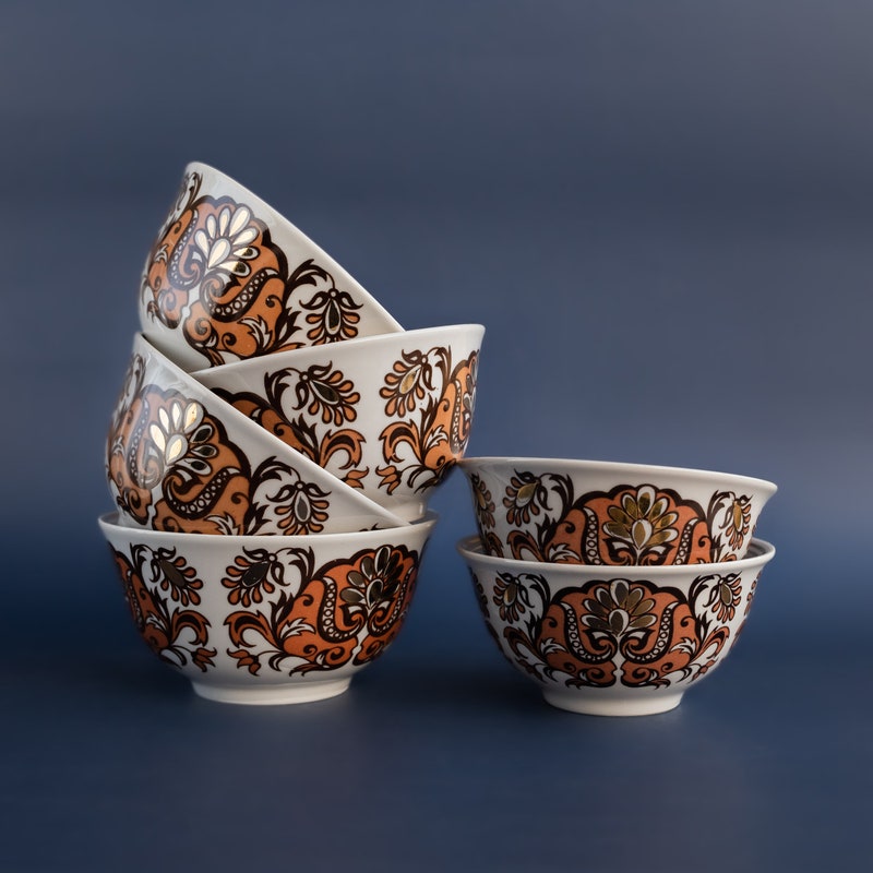 Piala Uzbek Tea Bowl - Etsy