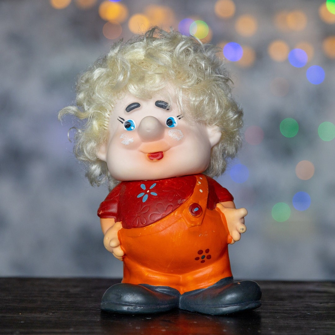 Old Soviet Rubber Toy Carlson Cartoon Characters USSR Collectible Toys ...