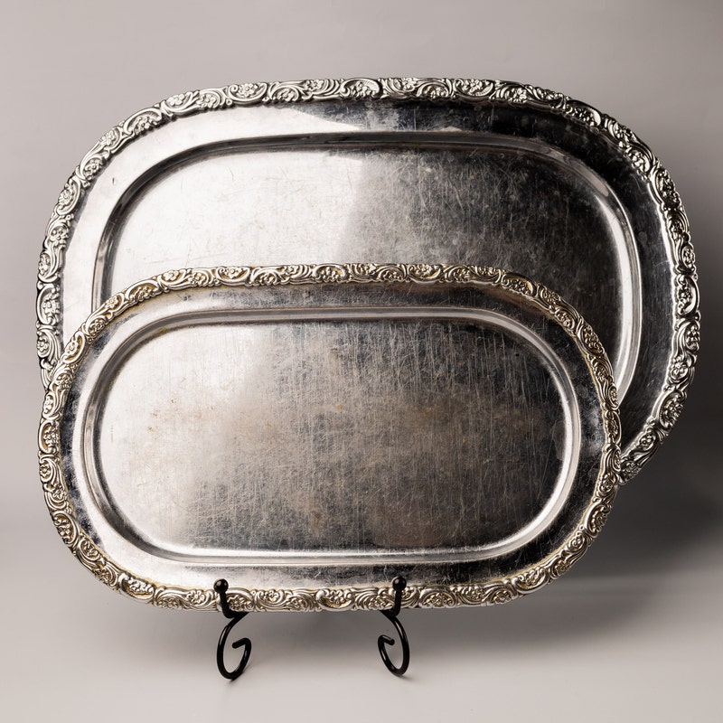 Metal Platter - Etsy