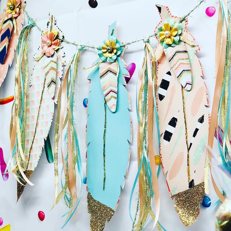 Feather Banner - Etsy