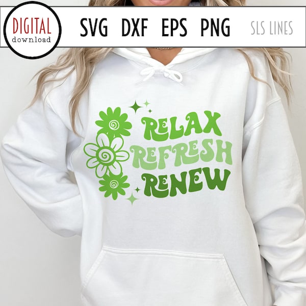 Relax Refresh Renew - Etsy