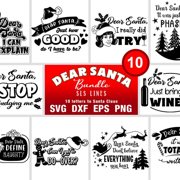 Funny Santa Letters - Etsy