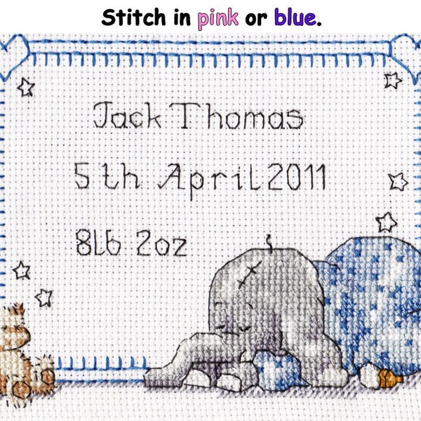 Birth Sampler - Etsy