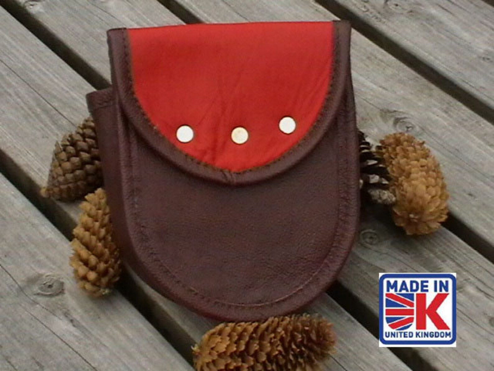 Leather Shooting Cartridge Bag Pouch Clay Pigeon Skeet Shell Shooters ...