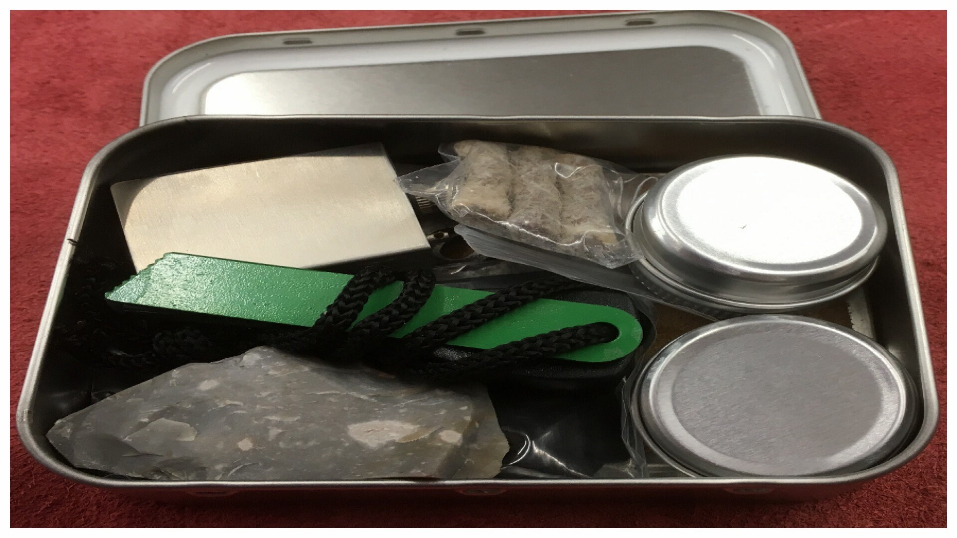 A Finlay Fire Lighting Kit Bushcraft Camping Hunting Flintsteel ...