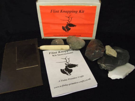 Flintknapping Kit 6 Hammer Stone Billet Diy Kit | Etsy