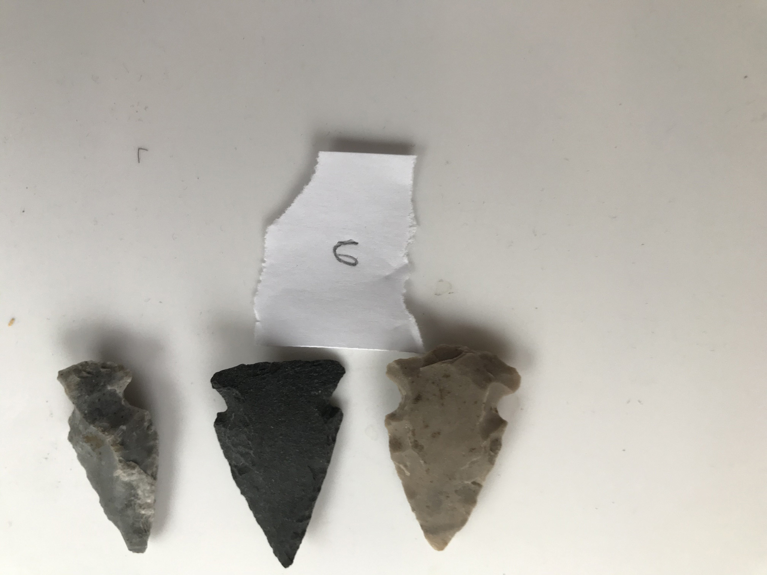 Arrowheads hand knapped genuine flint H Jewelry Making & Beading Craft ...