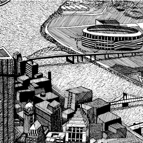 Three Rivers Stadium - Etsy