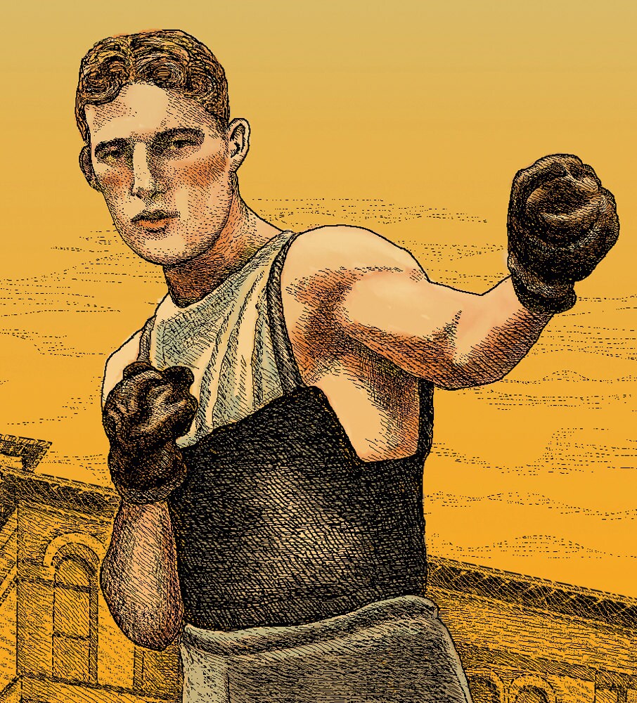 FREE SHIPPING. Pittsburgh,boxing History, Irish Sports Boxing, Art ...