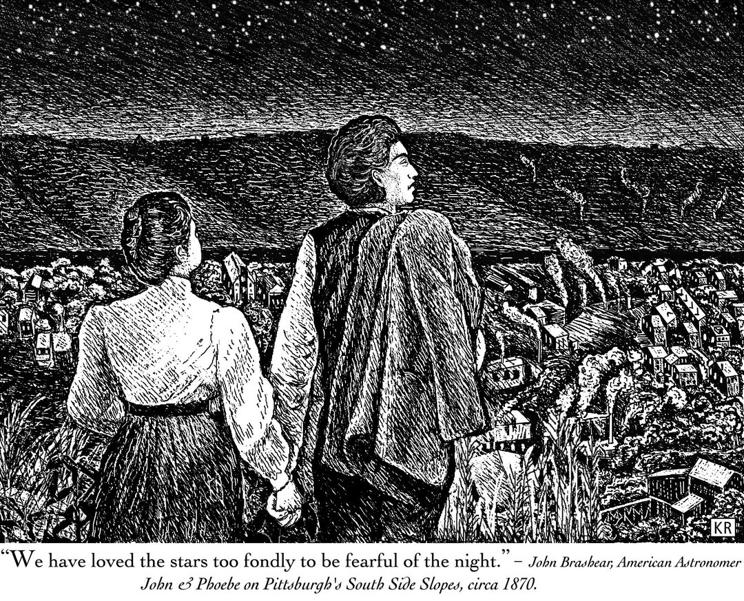 Astronomer Brashear Quote, "we Have Loved the Stars" Historic ...