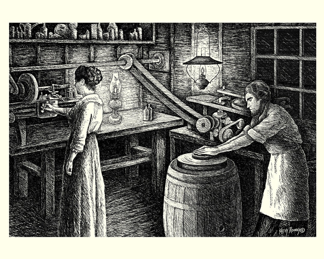 Pittsburgh John Brashear Historic Workshop Greeting Card by Kathy ...