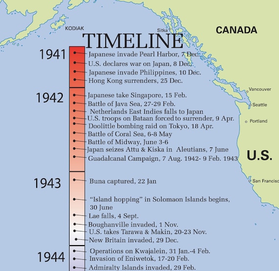 World War 2 Pacific Timeline