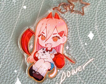 Power Csm Keychain - Etsy