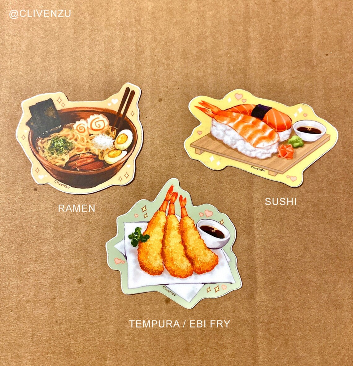 Cute 3 Vinyl Stickers ASSORTED | Etsy Canada