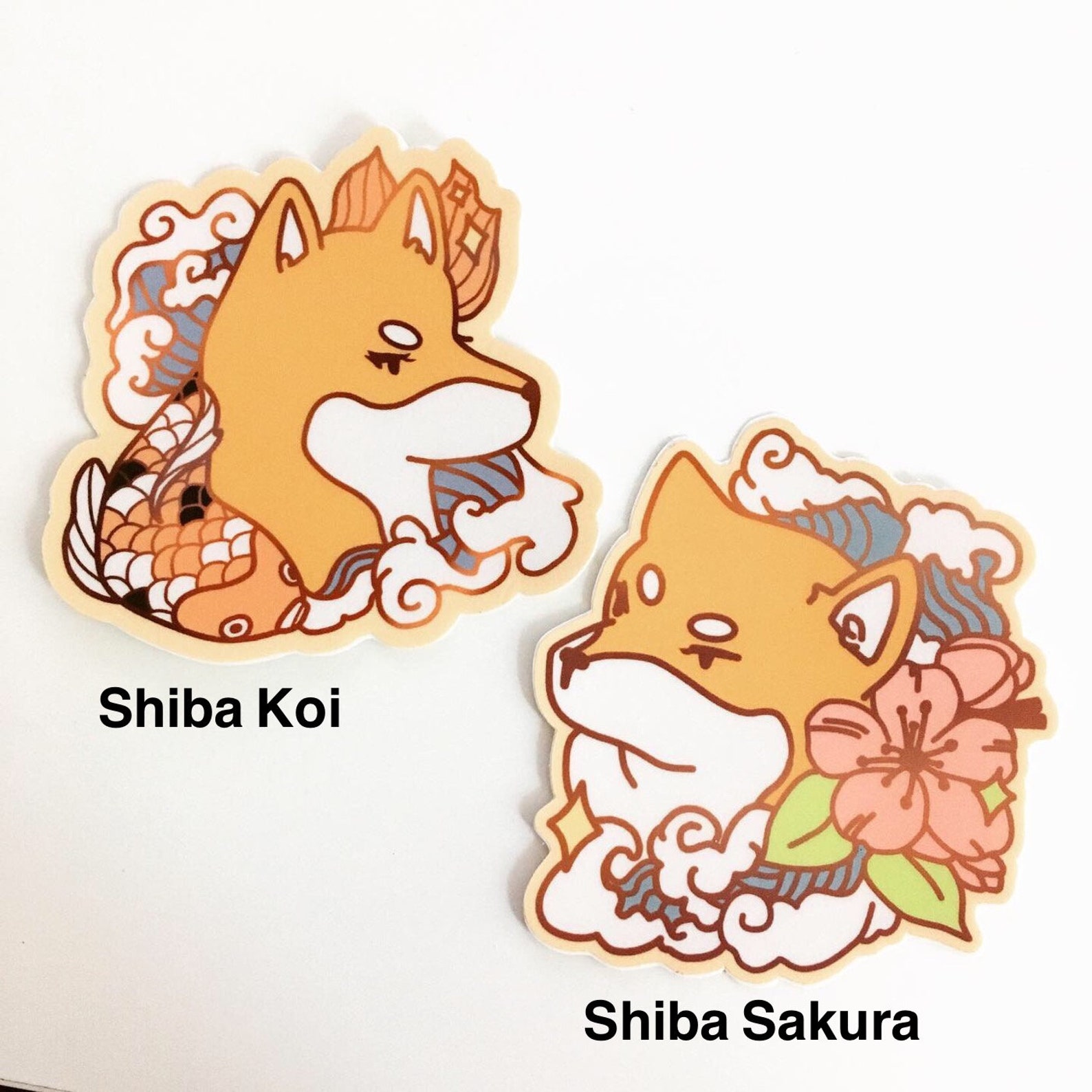 Cute 3 Vinyl Stickers ASSORTED | Etsy