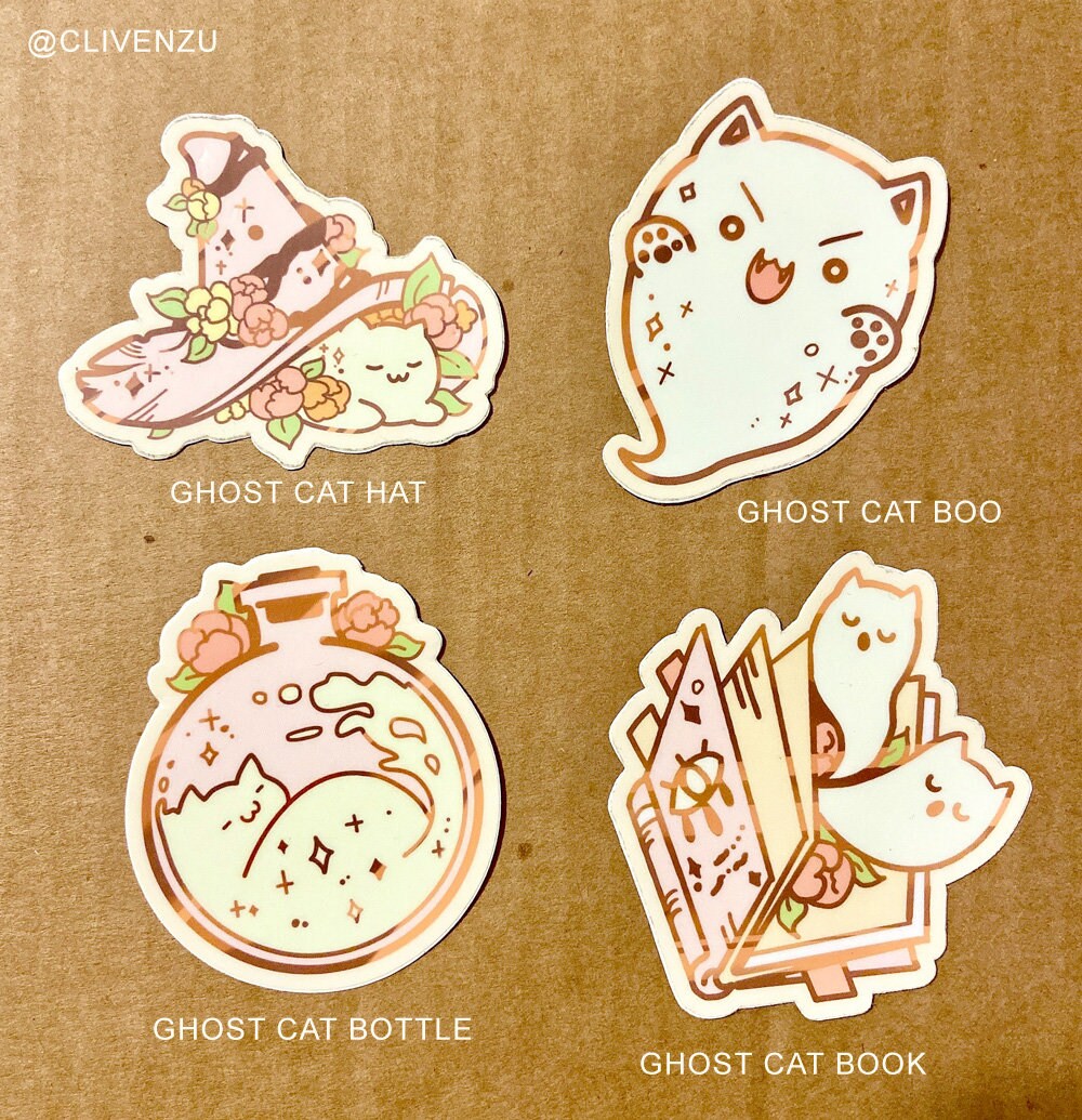 Cute 3 Vinyl Stickers ASSORTED - Etsy Canada